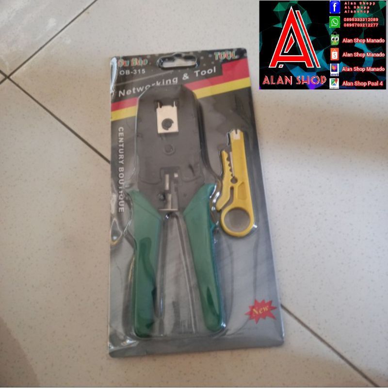 Jual TANG CRIMPING KABEL LAN | Shopee Indonesia