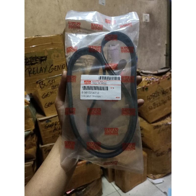 Jual van belt#fan belt Isuzu D-Max dmax 7pk1020 | Shopee Indonesia