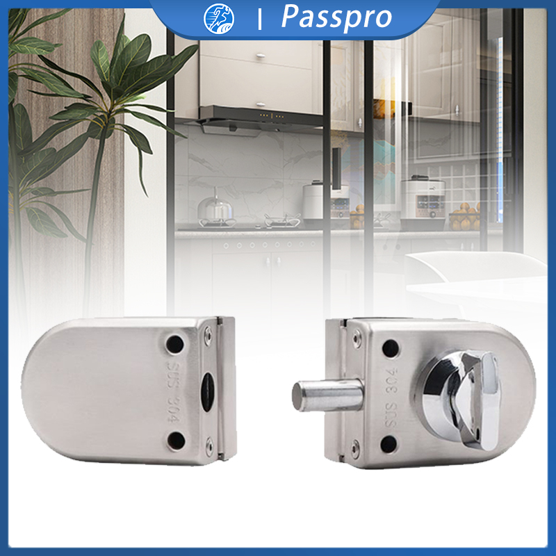 Jual Kunci Pintu Kaca Dua Sisi 10-12mm Glass Door Lock Grendel Kaca Slot | Shopee Indonesia
