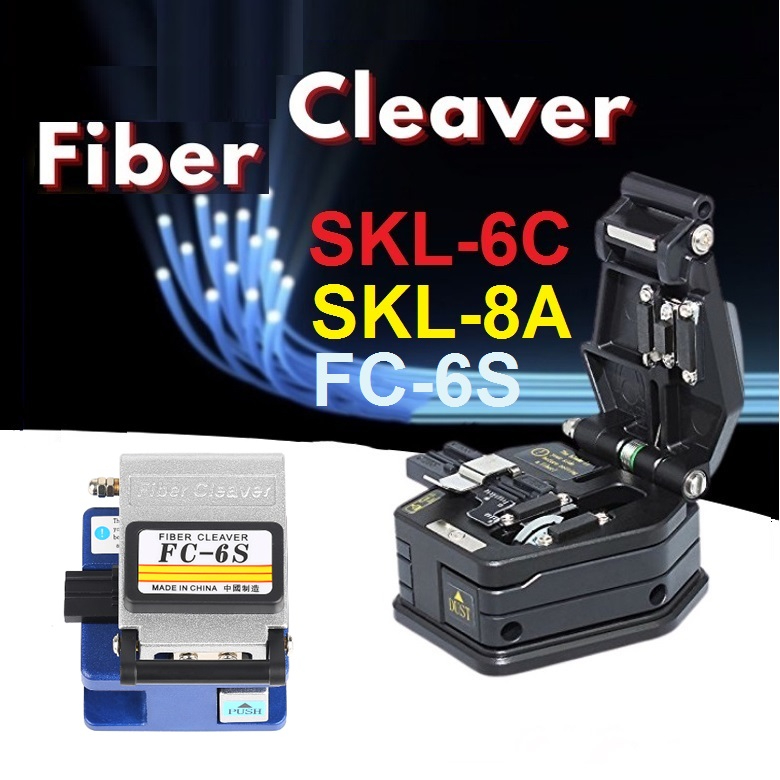 Jual Fiber Cleaver SKL 6C 8A ORIGINAL Fiber Optic Cleaver Cable Cutter ...