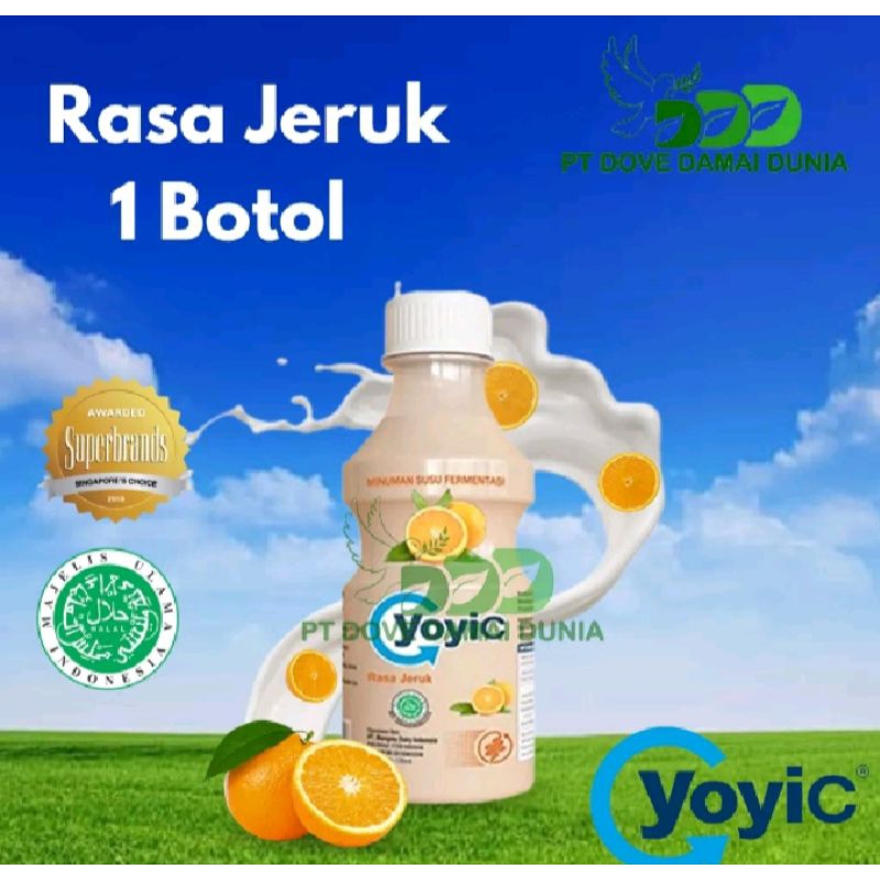 Jual 1 Botol YOYIC susu fermentasi/susu probiotic 130 ml | Shopee Indonesia