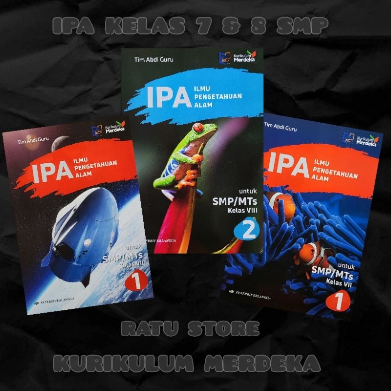 Jual Buku Kurikulum Merdeka Ipa SMP Kelas 7 8 VII VIII 1 2 Original ...