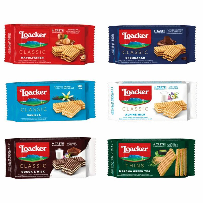 Jual Loacker Classic Waffer (3 Varian Rasa) (2 Ukuran) | Shopee Indonesia
