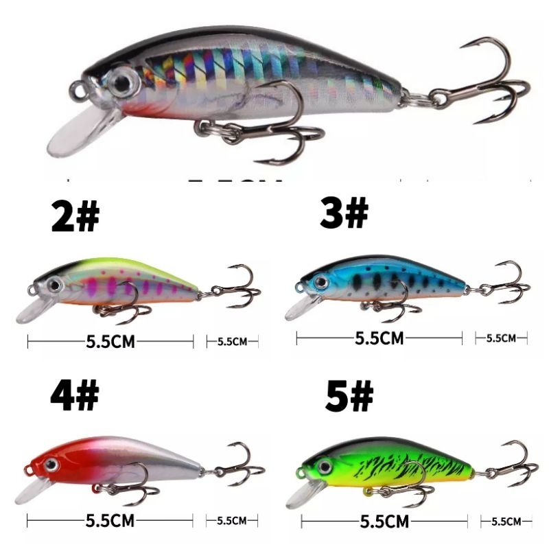 Jual Minow Rep.Agile 5cm 6.5gr | Shopee Indonesia