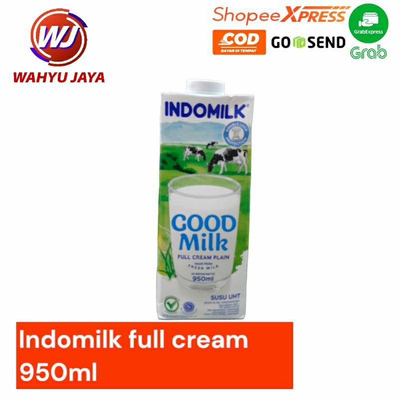 Jual indomilk/good milk full cream 950ml | Shopee Indonesia