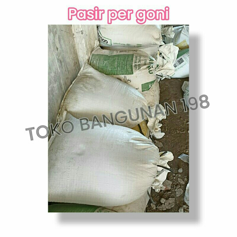 Jual Pasir bangunan per goni 10 kg | Shopee Indonesia