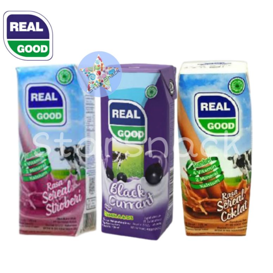 Jual [GROSIR!!] Real Good KOTAK 1 DUS isi 40 x 125ml - susu uht grosir murah | Shopee Indonesia