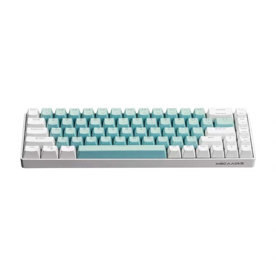 Jual Digital Alliance Gaming Keyboard Meca Air S Blue White Shopee