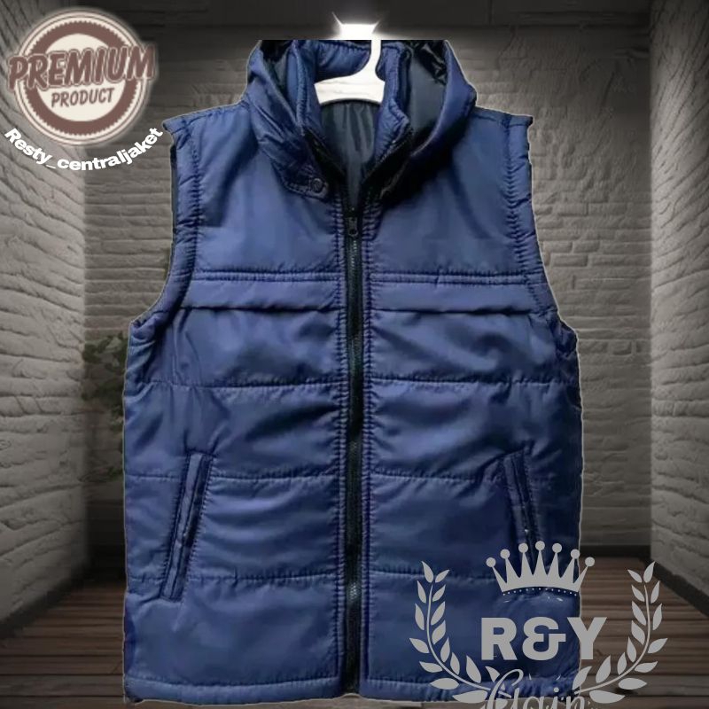 Jual jaket pria Rompi perasut Rompi motor tahan angin rompi polos ...
