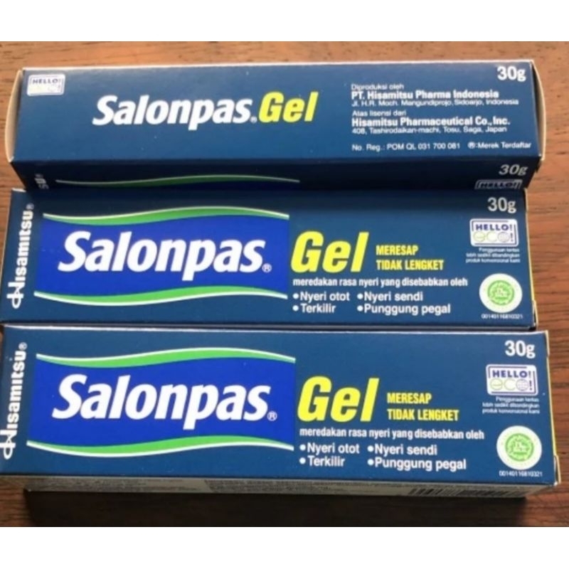 Jual SALONPAS Gel 30gr Pereda Nyeri Keseleo Salonpas | Shopee Indonesia