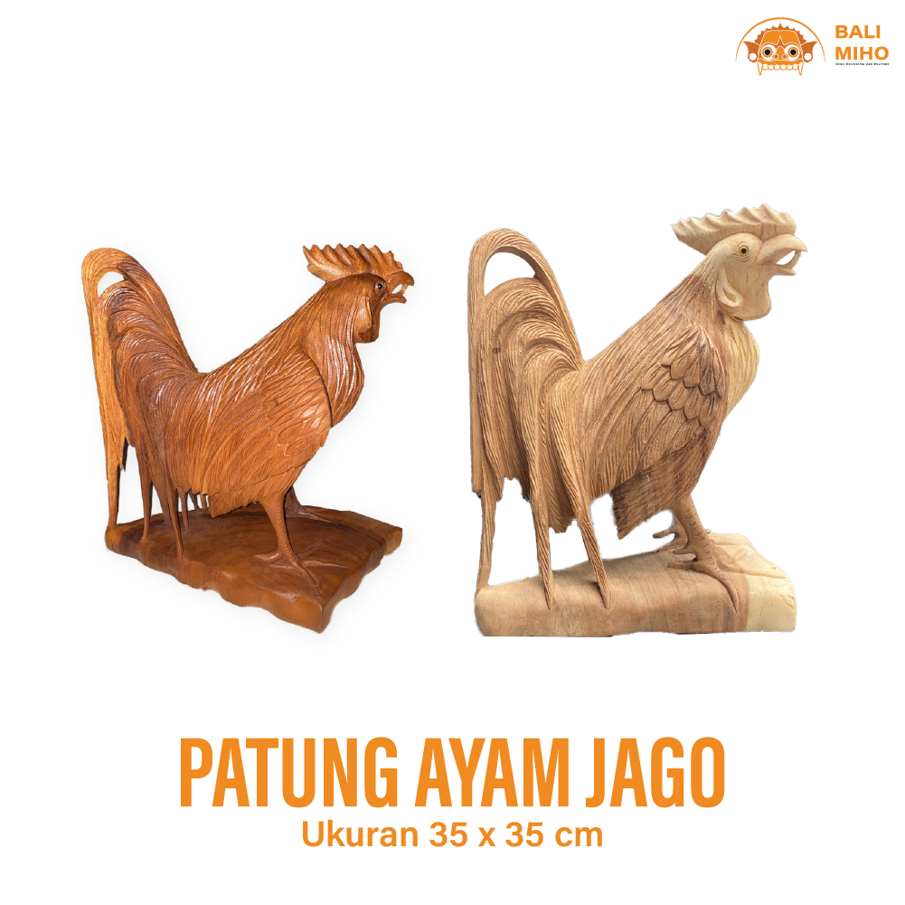 Jual Patung Ayam Jago 35 cm - Patung Ayam Jantan - Patung Siap - Patung Ayam Kampung - Patung ...