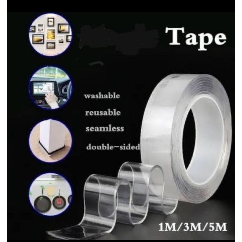 Jual CCS, Double Tape Bening / Selotip / Isolasi Transparan 1M-3M-5M to ...