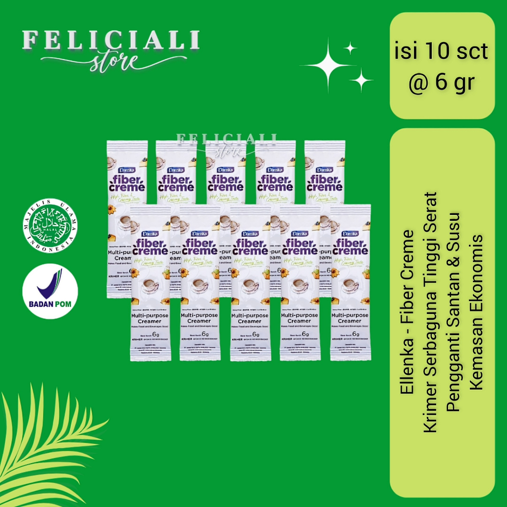 Jual Ellenka Fiber Creme - Krimer Serbaguna Tinggi Serat - Kemasan ...