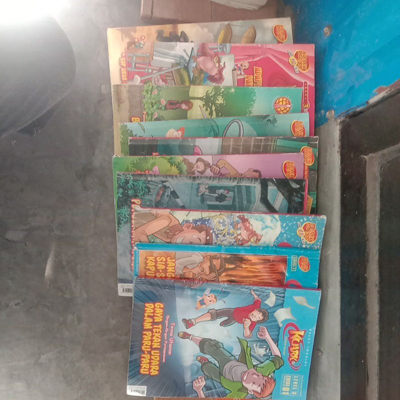 Jual 10 ex komik sains KUARK level 3 untuk siswa SD Kelas 5 dan 6 ...