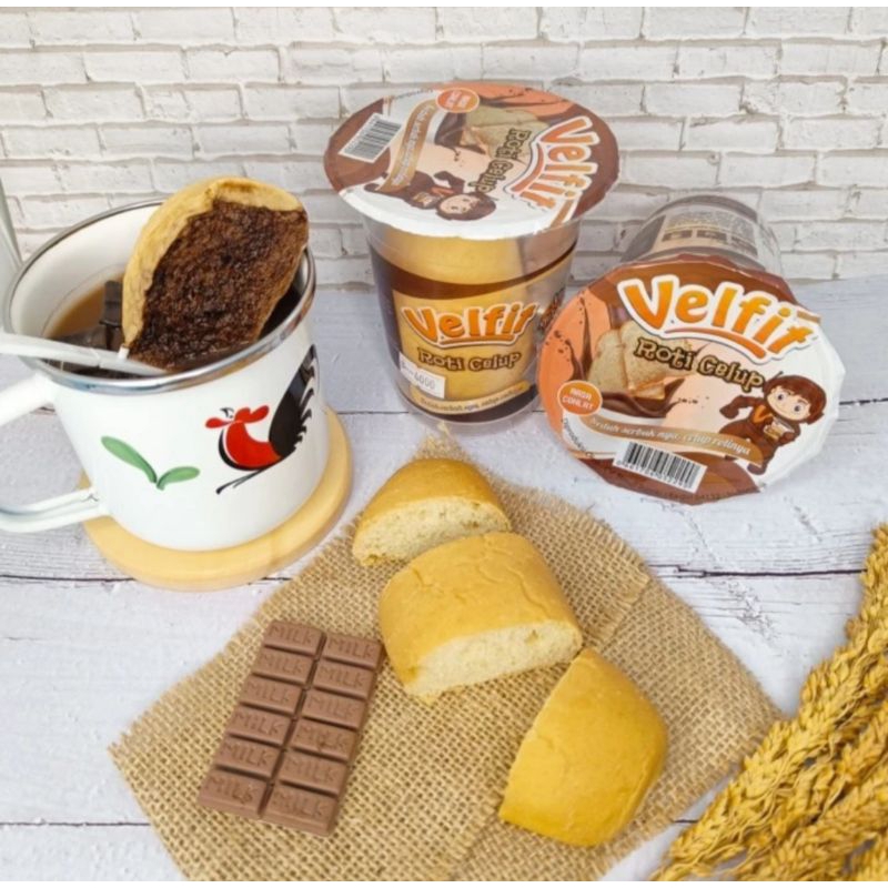 Jual ES ROTI CELUP COKLAT VELFIT VIRAL TIKTOK BERHADIAH | Shopee Indonesia