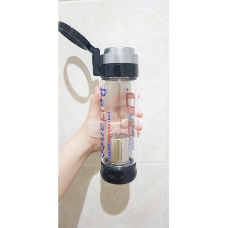 Jual Botol Air Minum Kaca / Glass Tumbler 500ml | Shopee Indonesia