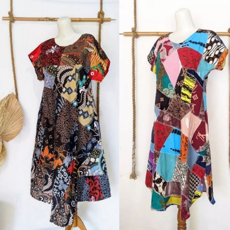 Jual Daster Jogja Batik Perca || Baju Tidur Wanita Oleh Oleh Malioboro ...