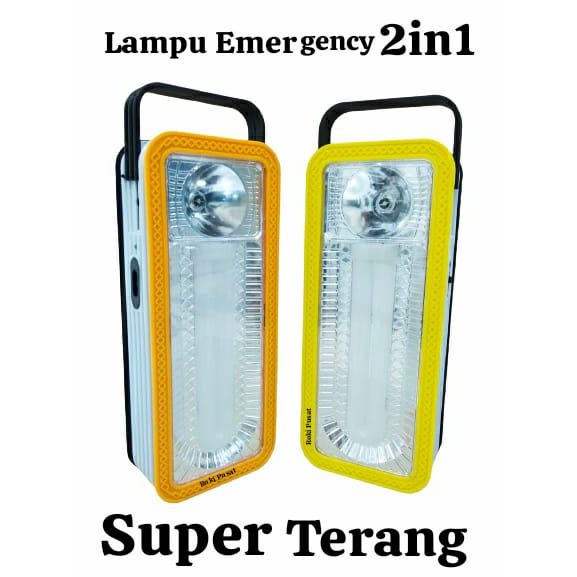 Jual Lampu Led Emergency 2in1 super Terang / Lampu darurat / Emergency ...