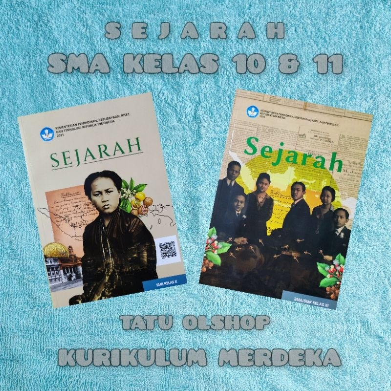 Jual Buku Kurikulum Merdeka Sejarah SMA SMK Kelas 10 11 X XI 1 2 Original Kemendikbud | Shopee ...