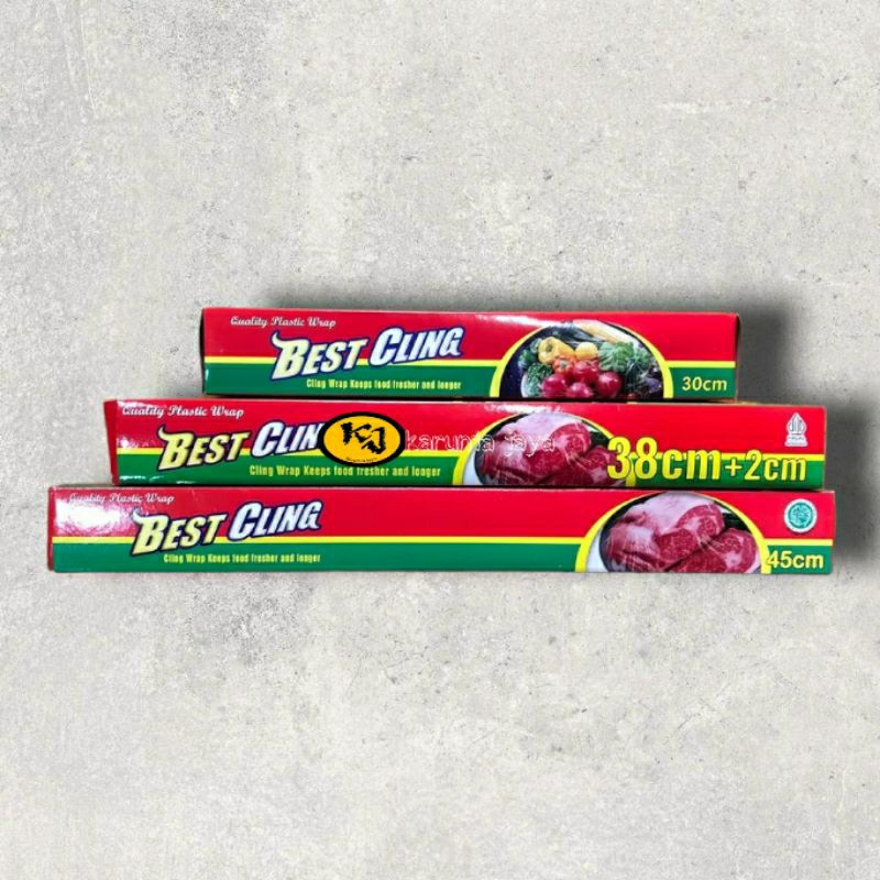 Jual Plastik Wrap Best Cling / Plastik Wrapping Best Cling (30cmx30m ...