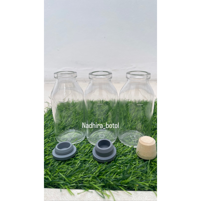 Jual Botol kaca ASI 100ml/Botol asi / Botol souvernir/Botol praktek ...