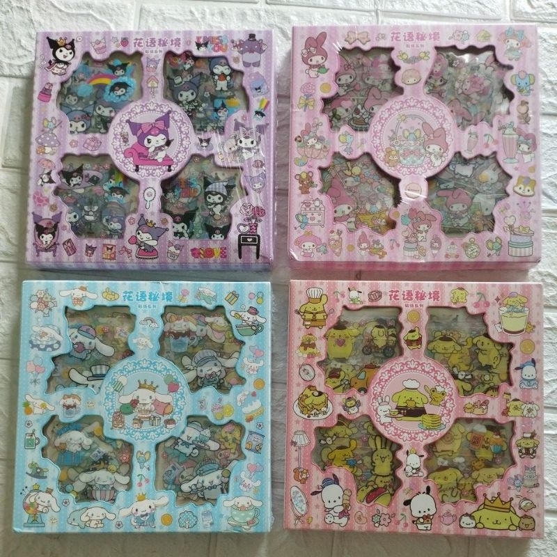 Jual sticker sanrio box isi 100 lembar | Shopee Indonesia