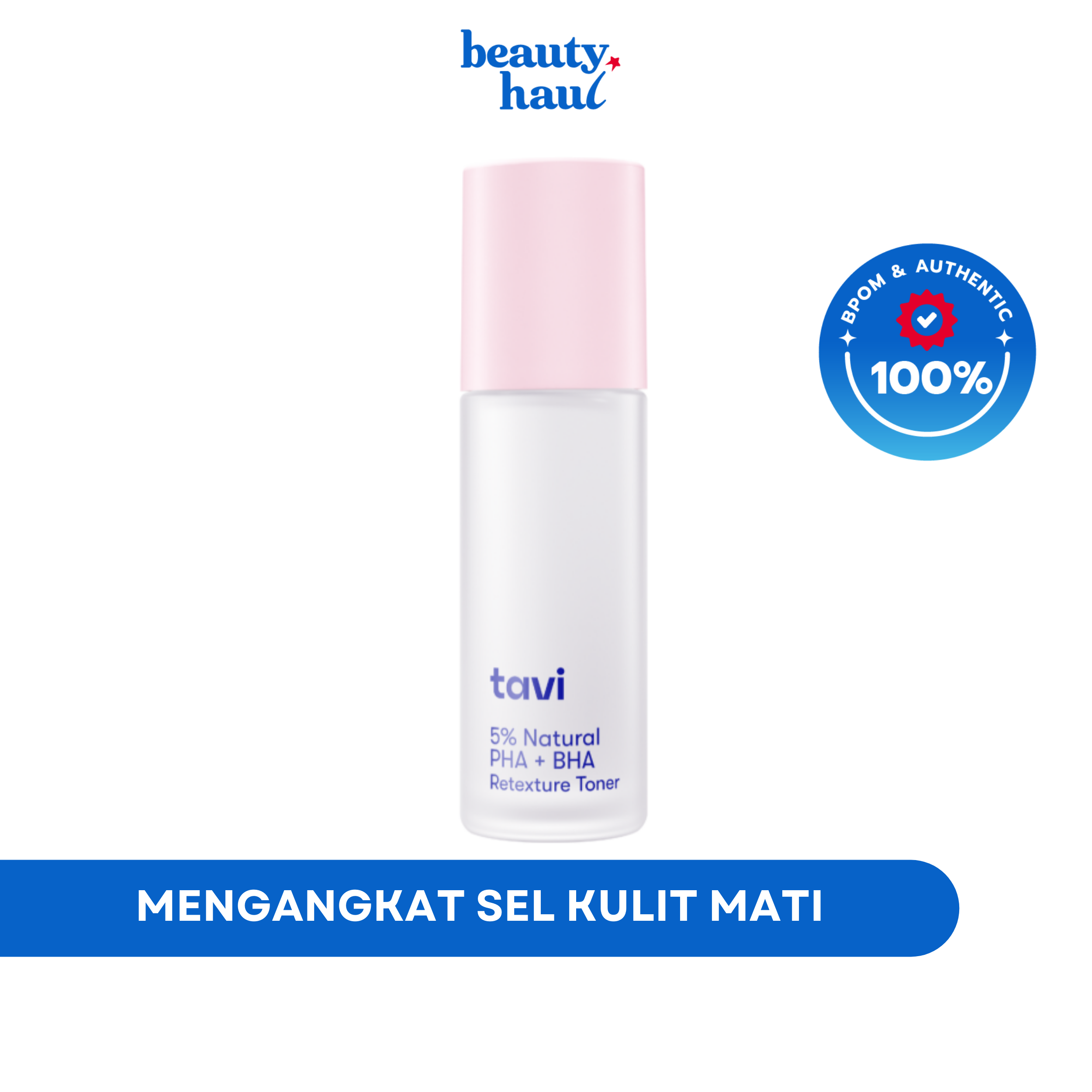 Jual TAVI 5 % Natural PHA + BHA Retexture Toner 100 ml | Shopee Indonesia