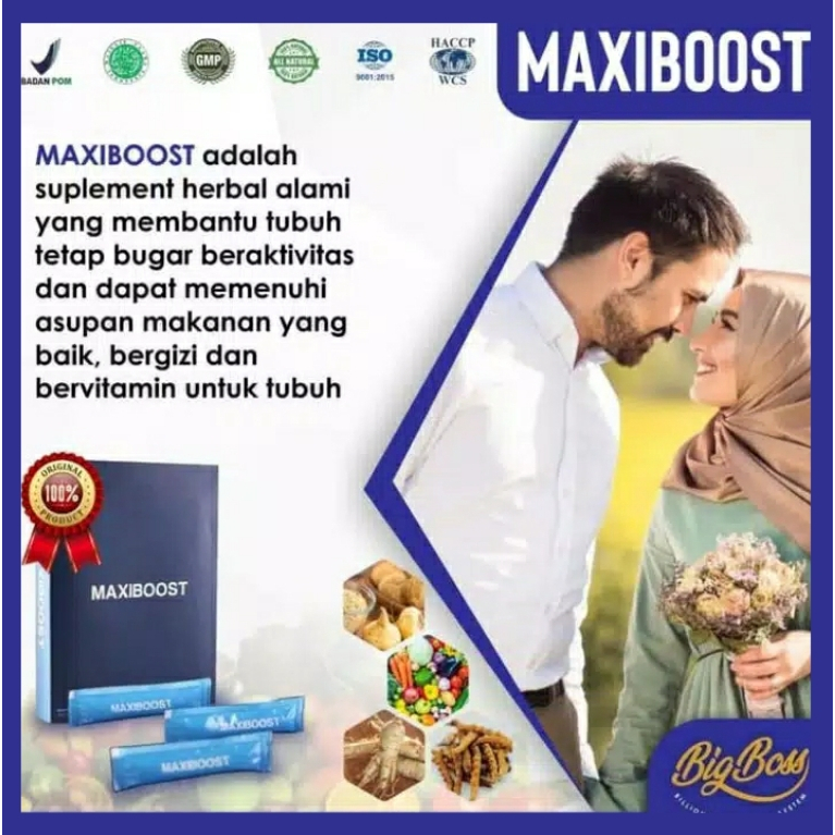 Jual Maximax,maxiboost minuman penambah tenaga 1 box isi 10 sachet ...