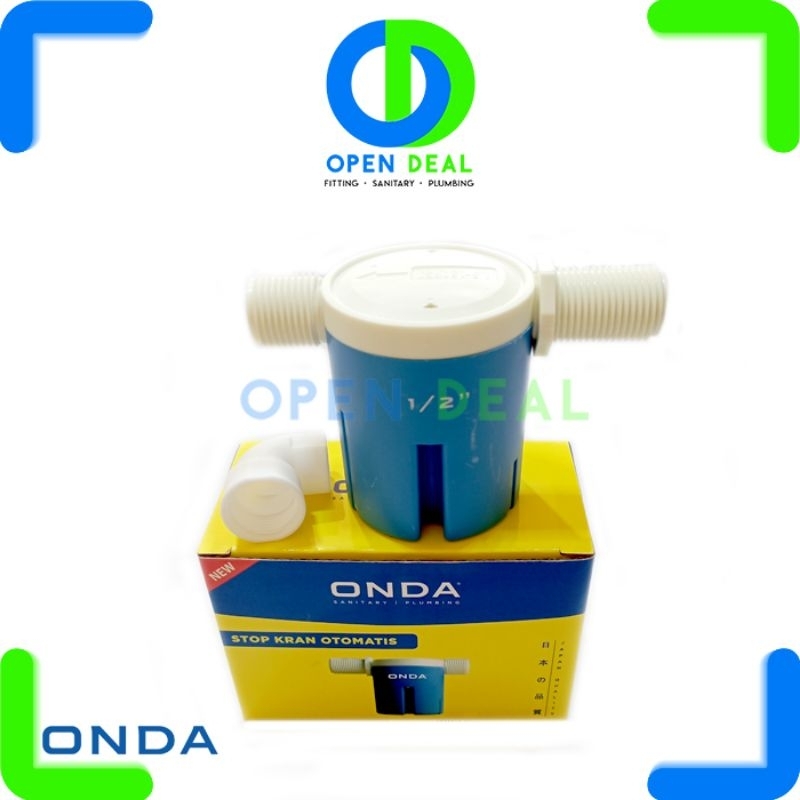 Jual Kran Otomatis Horizontal 1/2" ONDA / Keran Pelampung Stop Kran ...