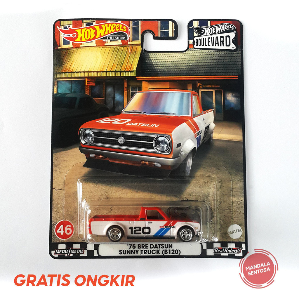 Jual Hotwheels Premium Boulevard K -'75 Bre Datsun Sunny Truck (B120) | Shopee Indonesia