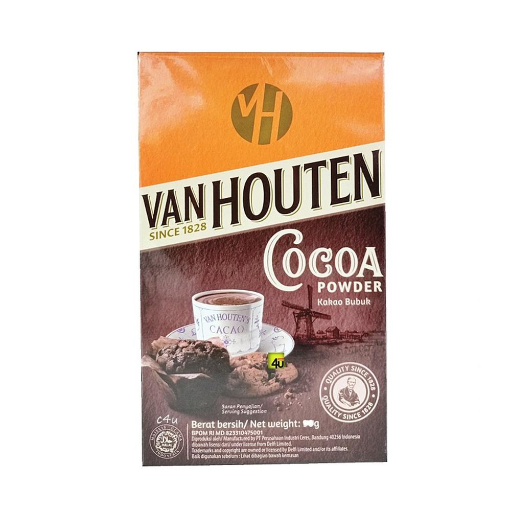 Jual VAN HOUTEN COCOA POWDER 80G | Shopee Indonesia
