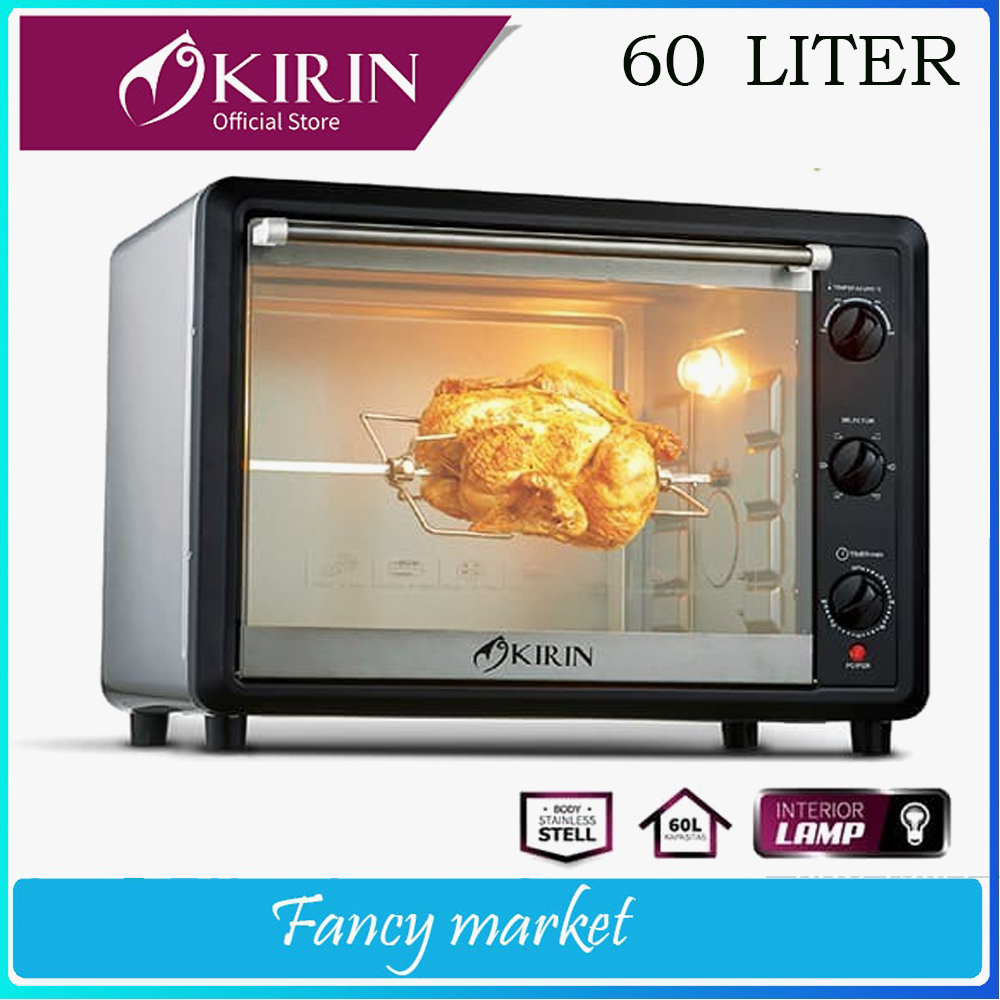 Jual OVEN KIRIN KBO 600RA Oven Listrik Kapasitas Besar 60 Liter + LAMP | Shopee Indonesia
