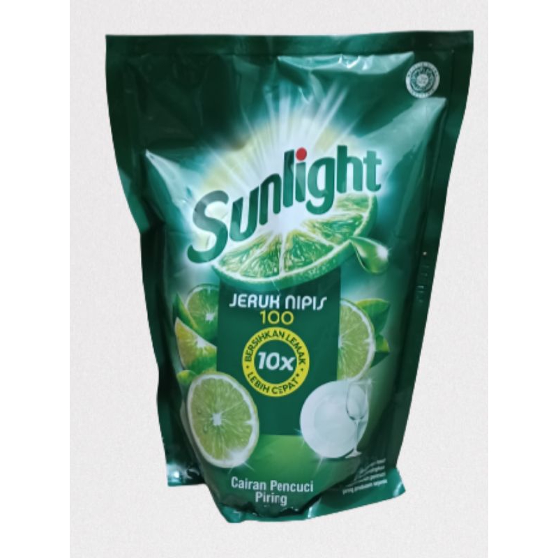 Jual Sunlight Sabun Cuci Piring Refil Jeruk Nipis 1500 Ml | Shopee ...