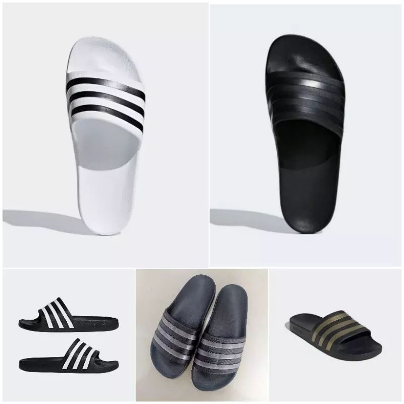 Jual Sandal ADIDAS ADILETTE AQUA SLIDES Sandal Flip Flop Adidas Sendal ...