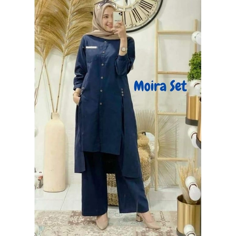 Jual Tunik Cantik Moira set Model Terbaru Busui Friendly | Shopee Indonesia