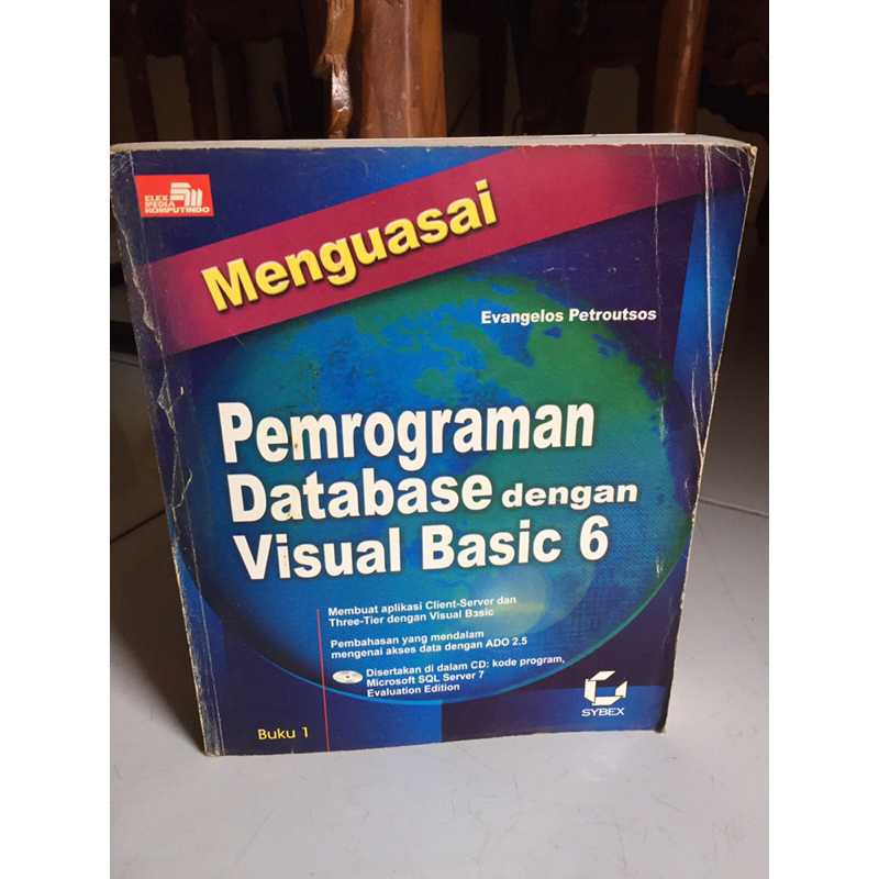 Jual MENGUASAI PEMROGRAMAN DATABASE DENGAN VISUAL BASIC 6 BUKU 1 ... Jual MENGUASAI PEMROGRAMAN DATABASE DENGAN VISUAL BASIC 6 BUKU 1 ...