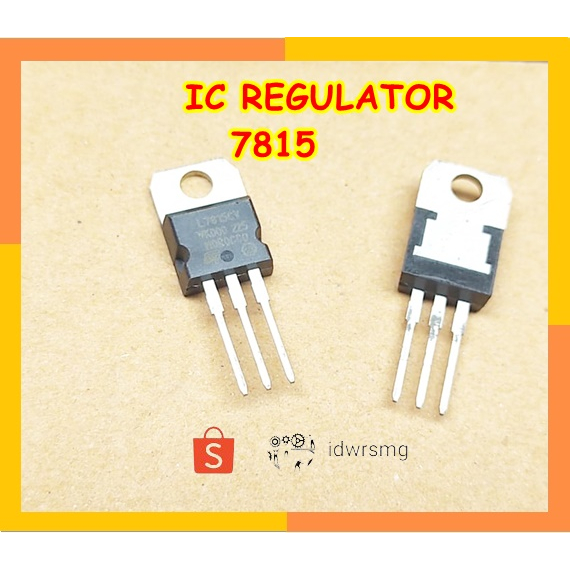 Jual IC LM7815 LM 7815 Positif Voltage Regulator 15 Volt | Shopee Indonesia