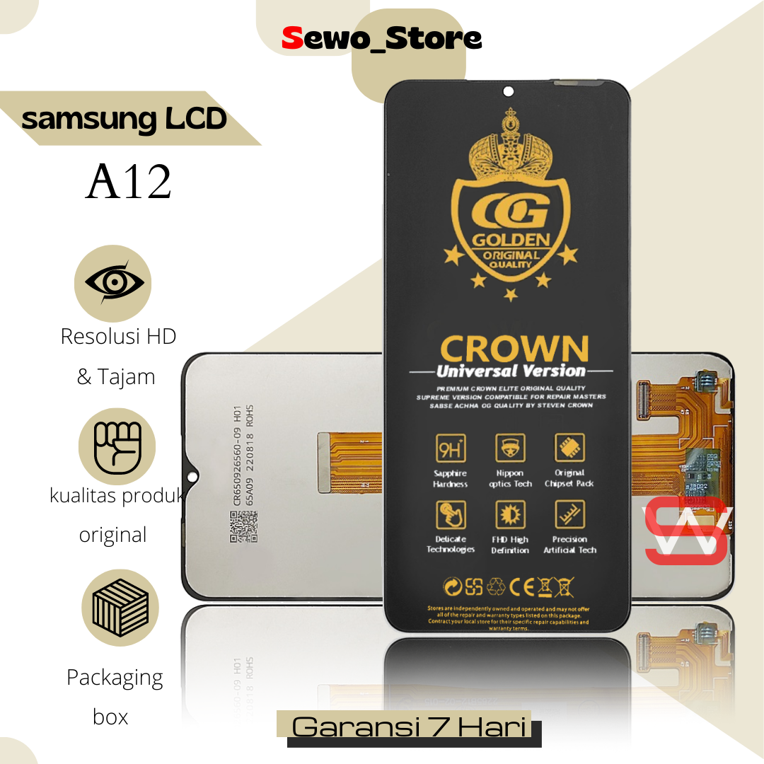 Jual LCD TOUCHSCREEN SAMSUNG A12 A125 A12S A127 A02 A32 5G A326 M02 M022 M12 M127 ORIGINAL ...