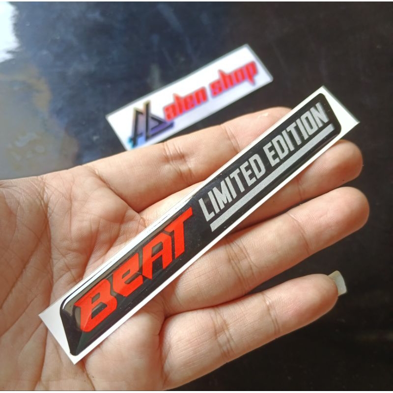 Jual STIKER TIMBUL EMBLEM BEAT LIMITED EDITION 3D | Shopee Indonesia