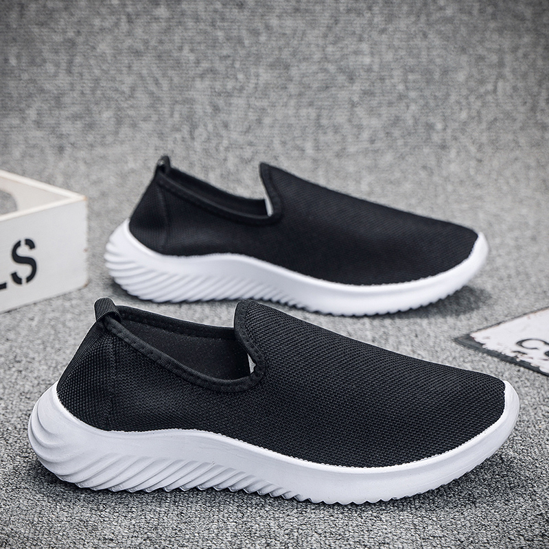 Jual Highland Sepatu Slip On Pria Olahraga Sepatu Kerja Casual Sepatu Slop Cowok Sekolah Kerja ...