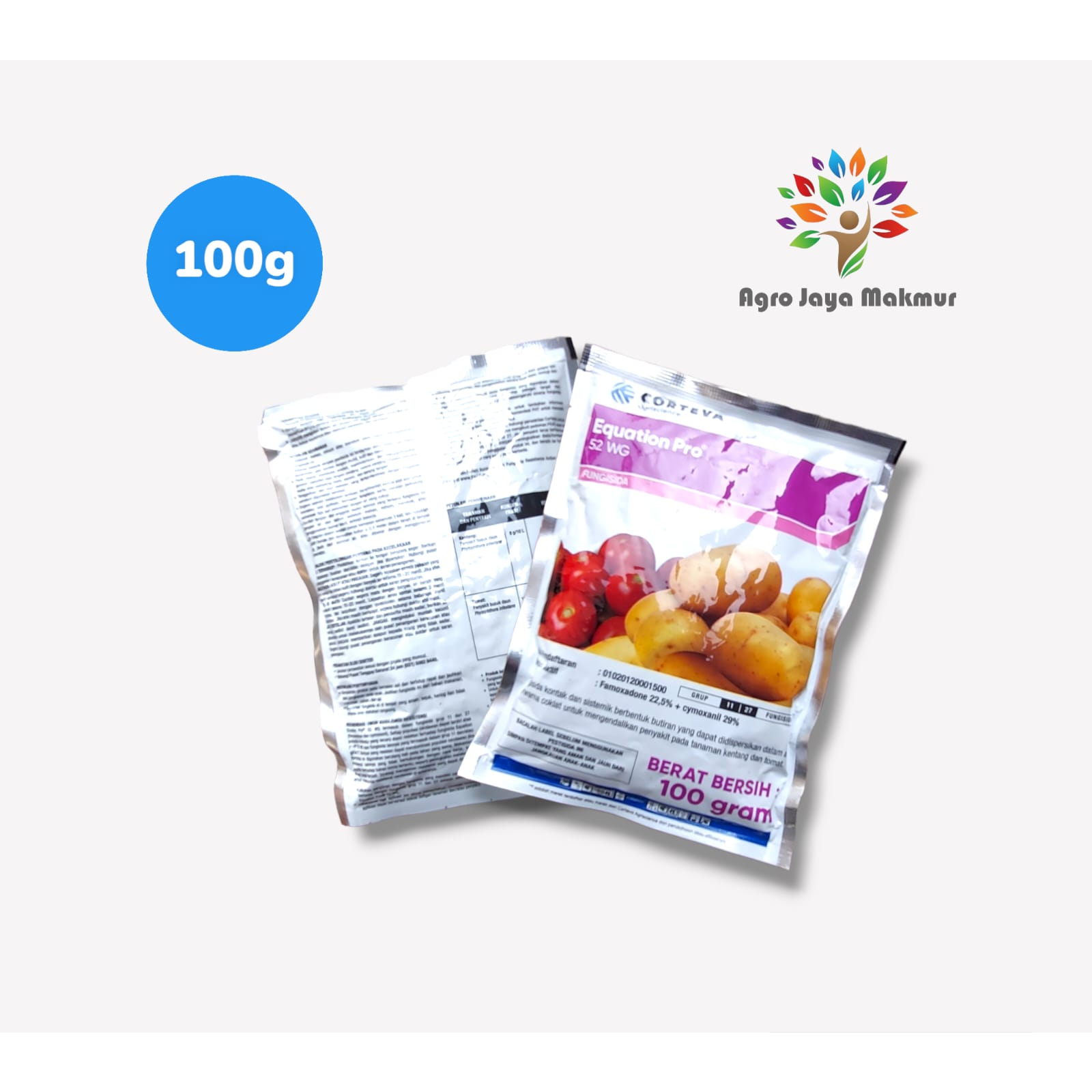 Jual Fungisida Equation Pro 52WG Kemasan 100 gram untuk melindungi ...
