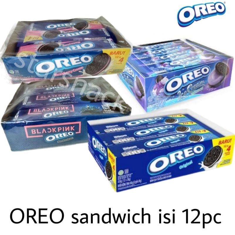 Jual Oreo pak isi 12sachet/ pack | Shopee Indonesia
