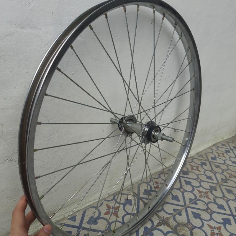 Jual Velg Setelan Sepeda 24 / Pelek Sepeda 24 Komplit / Velg Sepeda ...