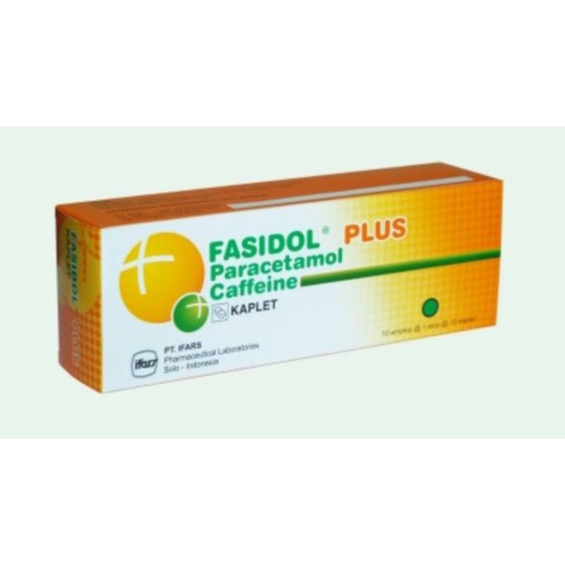 Jual Fasidol Plus isi 100 Kaplet per box Paracetamol parasetamol tablet ...