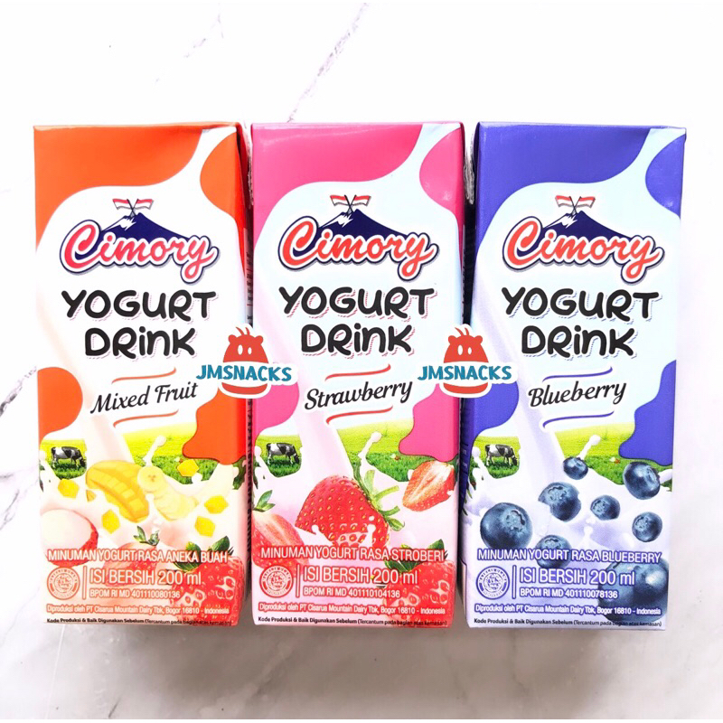 Jual [PROMO!!] Cimory Yoghurt Drink KOTAK 200ml Ready To Drink - sehat nikmat nikmat minuman ...