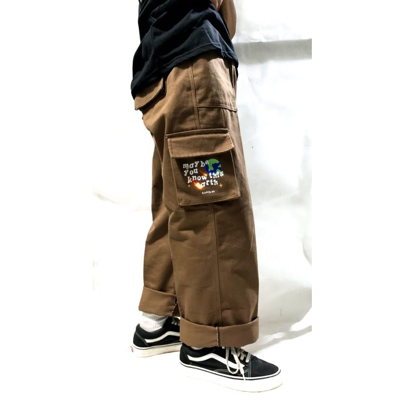 Jual CARGO PANTS COKLAT || SERIES TERBARU VOL 4 ORIGINAL YASIK.CO ...