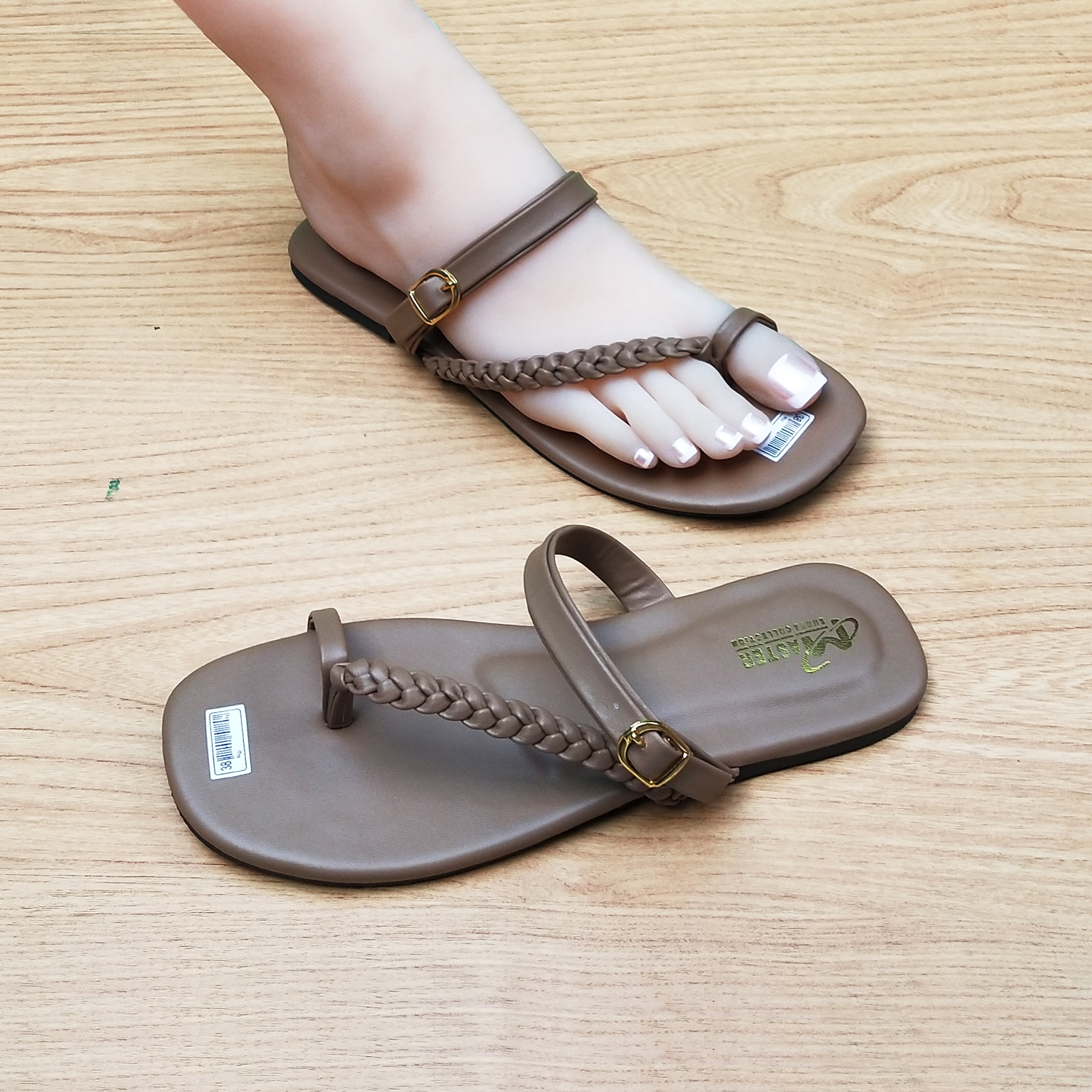 Jual New Produk | Sandal Teplek Pesta Wanita Flat Tali Jepit Strap ...