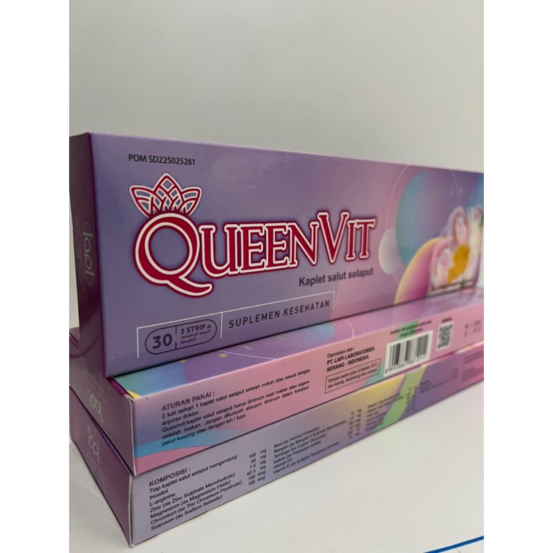 Jual QUEENVIT Vitamin Penyubur Kandungan | Shopee Indonesia