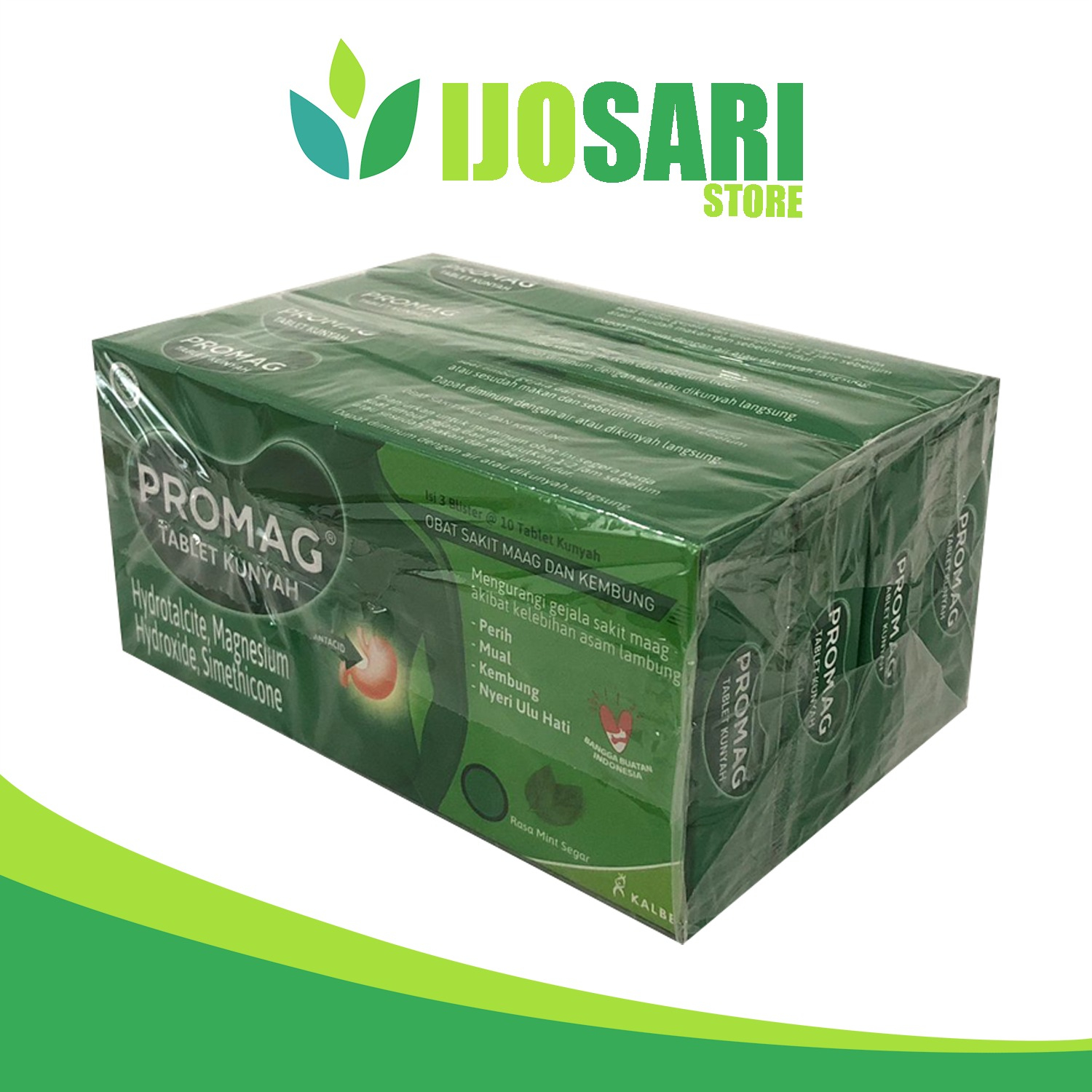 Jual PROMAG TABLET 1 Slop @ 4 Dus | Shopee Indonesia