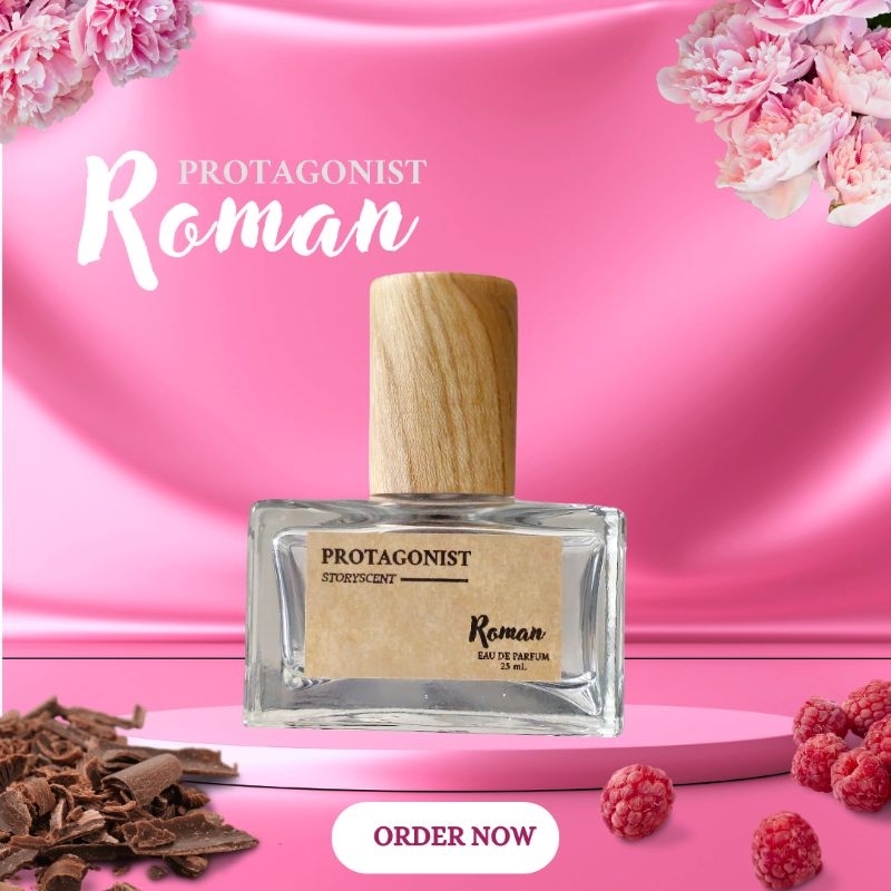 Jual ROMAN Protagonist Story Scent Parfum Wanita 25ml | Shopee Indonesia